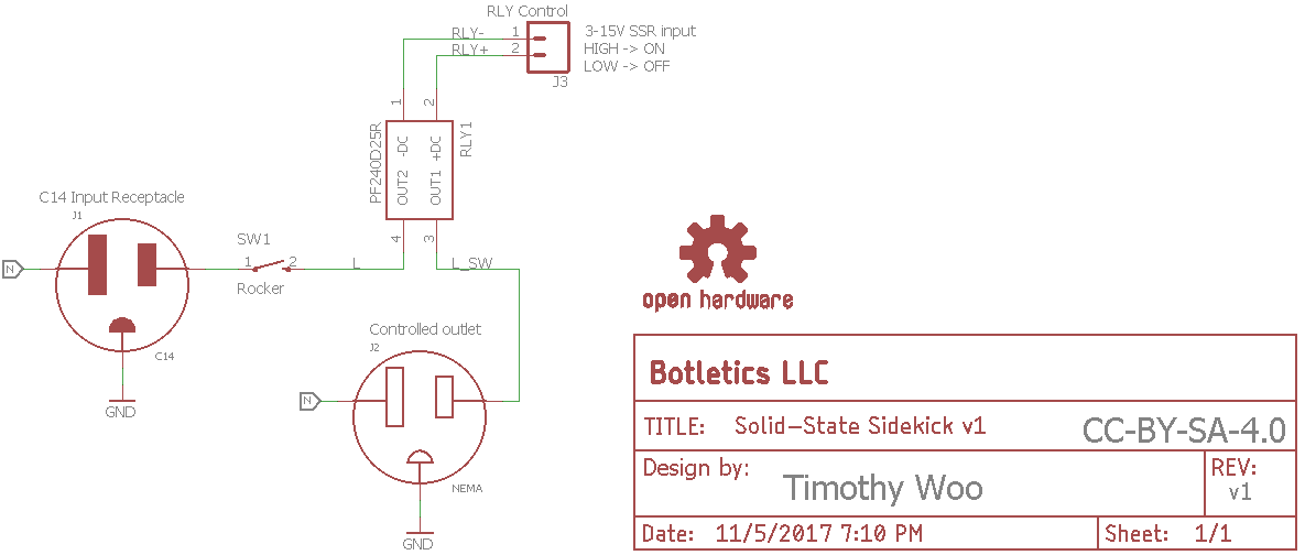 High-Power Solid-State Sidekick Relay Module from botletics on Tindie